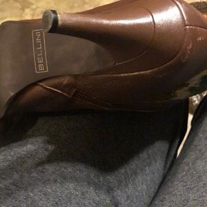 Bellini | Shoes | Bellini Upper Leather Sweater Boots | Poshmark